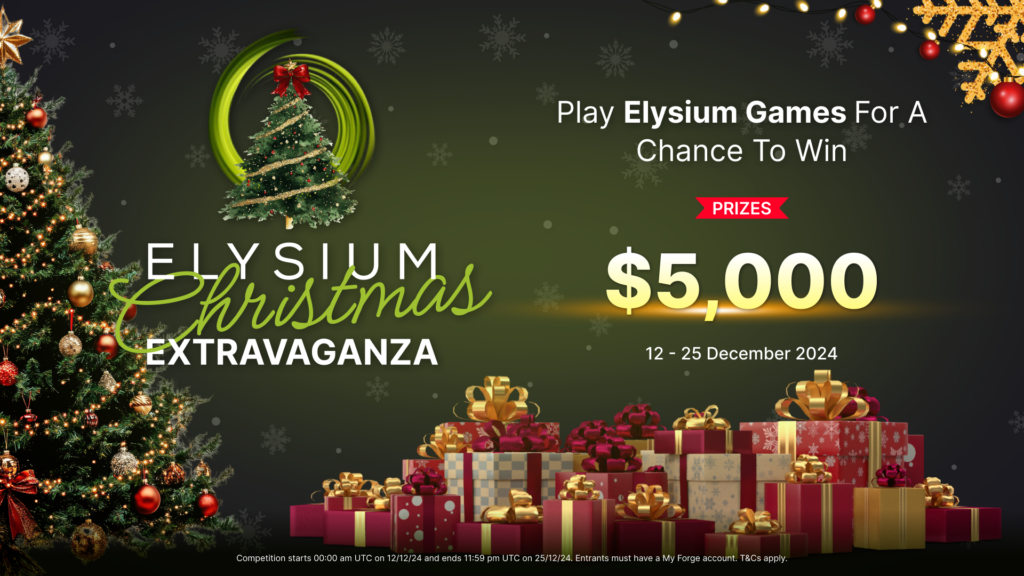 Introducing the Elysium Christmas Extravaganza - Blog @ VulcanForged